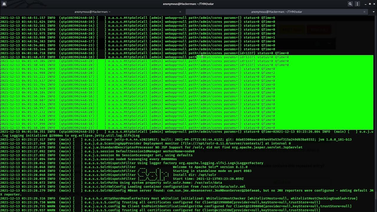 TryHackMe #379 Solar, exploiting log4j - YouTube