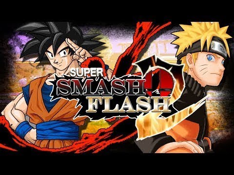 Super Smash Flash 2 Naruto vs Goku - YouTube