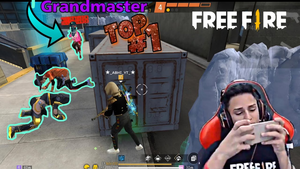 GRANDMASTER'S LOBBY FF CUSTOM GAMEPLAY UNSEEN GAMEPLAY BY ABHI GAMING ...