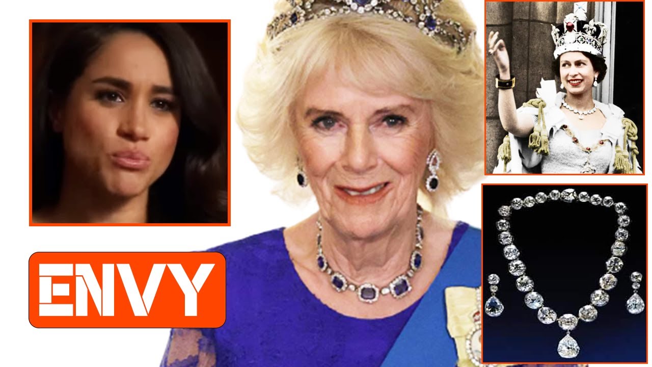 Meg Choke With Envy Over Queen Camilla' Coronation Jewels Which Meg ...