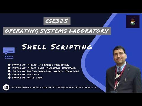 CSE325:: Experiment 2: Shell Script - YouTube