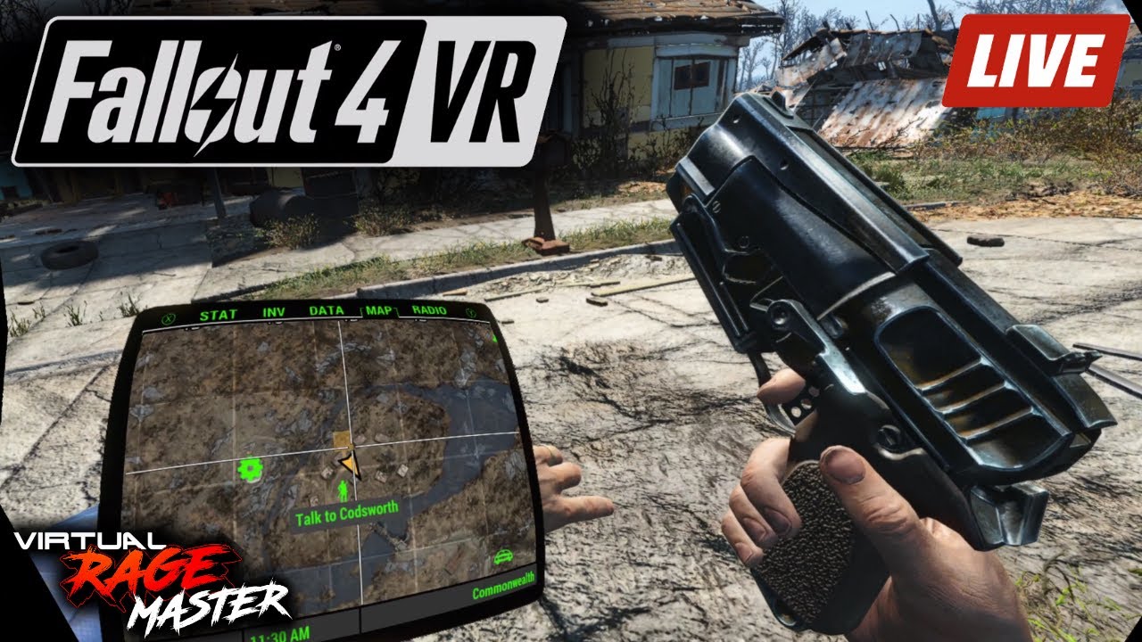 🔴 FALLOUT 4 VR SURVIVAL (+200 mods) - Stability Testing - YouTube