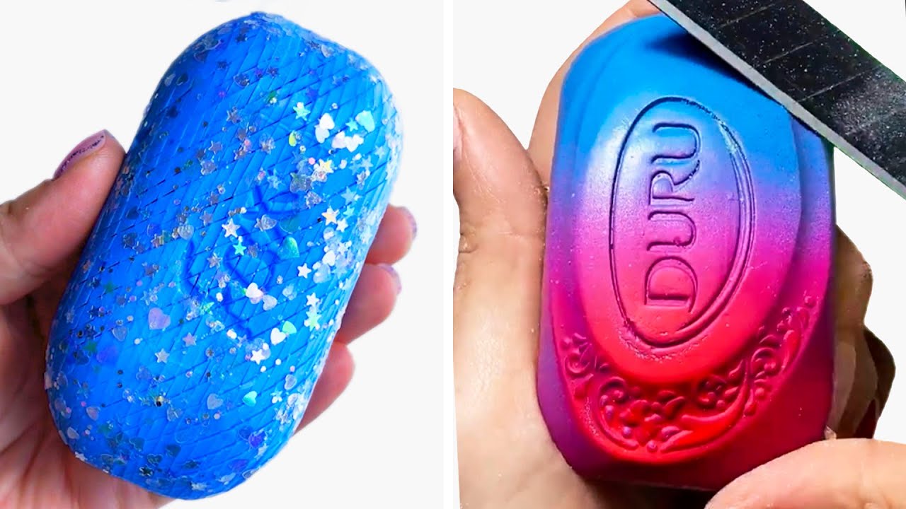 Satisfying Soap Cutting and Soap Cubes | Oddly Satisfying Soap Carving ...