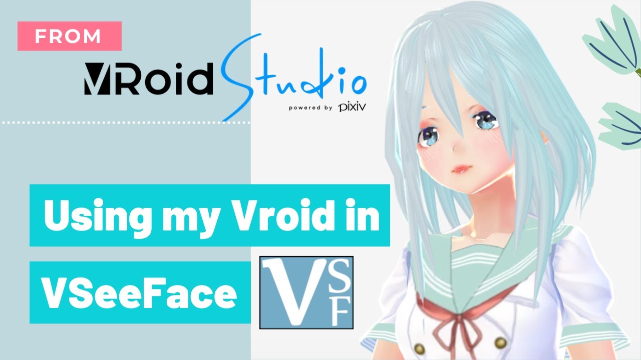Using my VRoid in VSeeFace - YouTube
