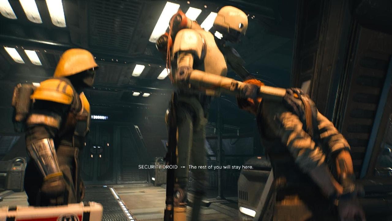 STAR WARS Jedi: Survivor Droids Are So Agressive - YouTube