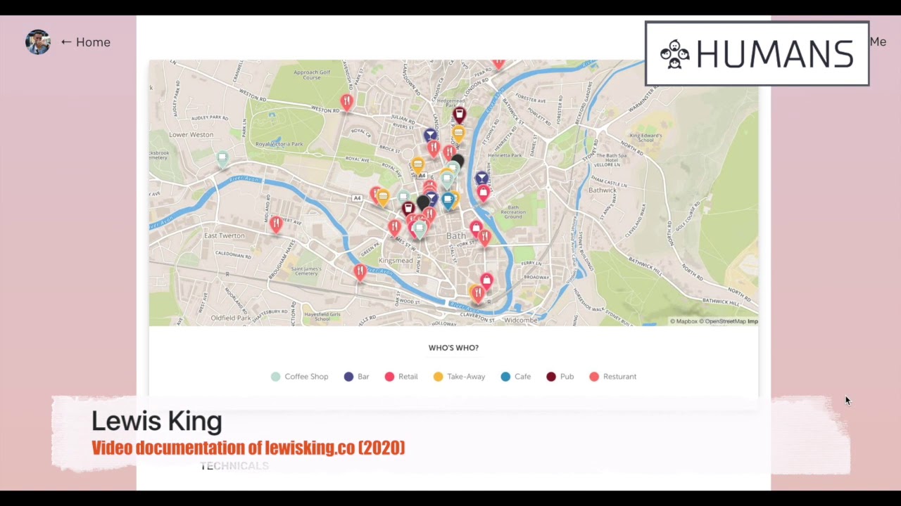 Lewis King's Personal Website 2020 - YouTube