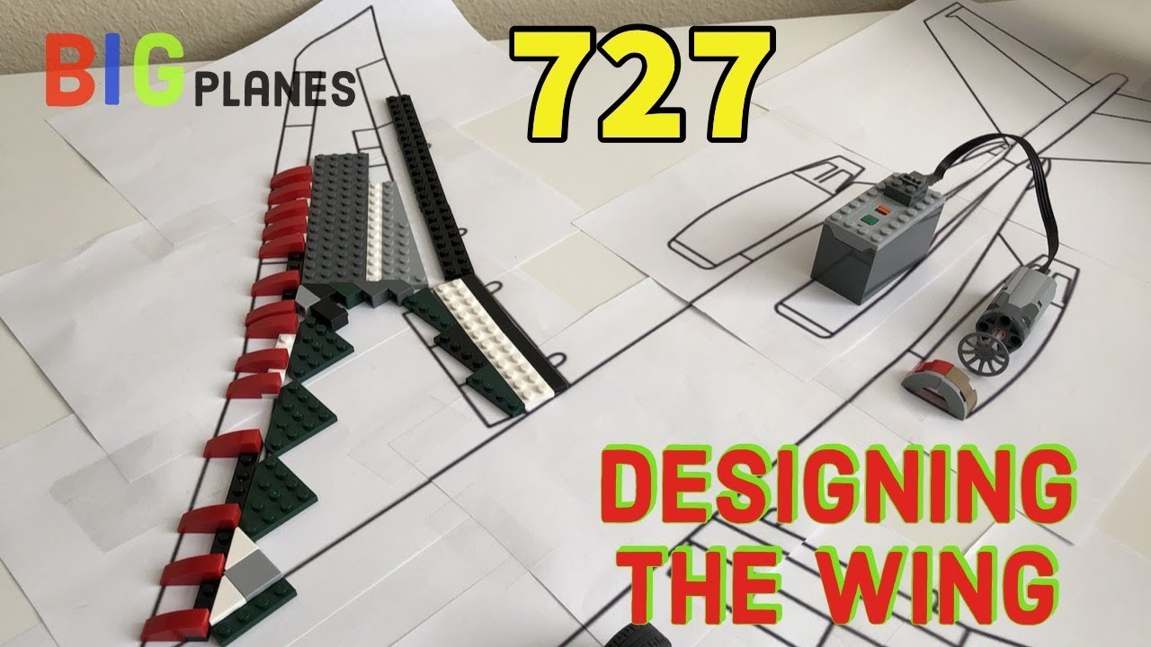 LEGO 727 Designing The Wing!! - YouTube