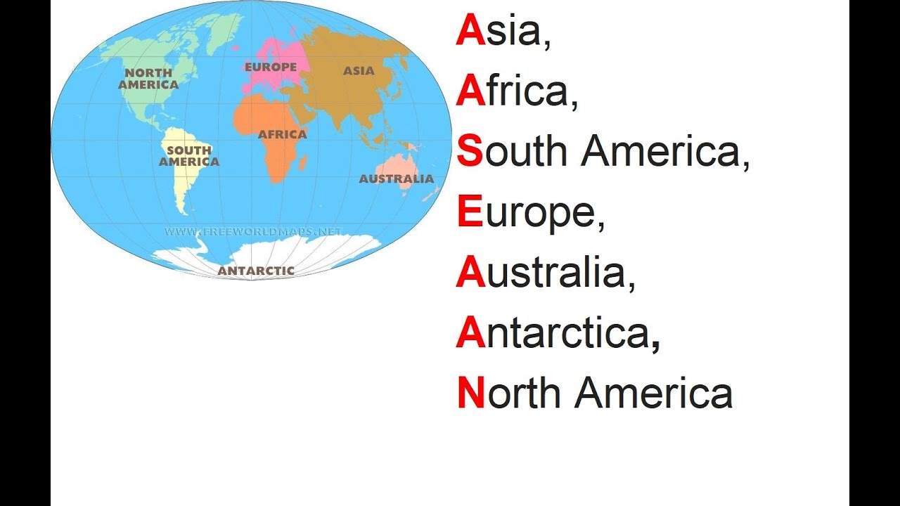 SEVEN CONTINENTS EASY TO REMEMBER seven-continents-easy-to-remember