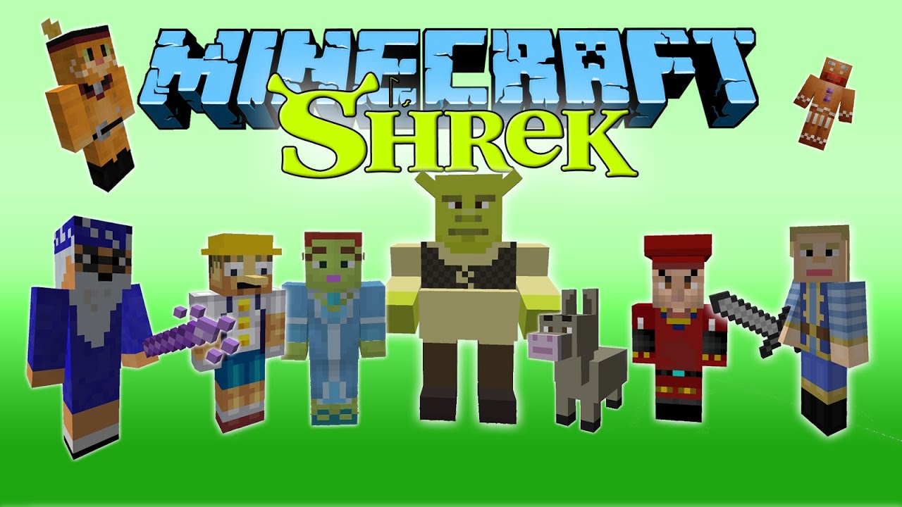 SHREK CRAFT MOD [Forge][1.7.10][Español] - YouTube