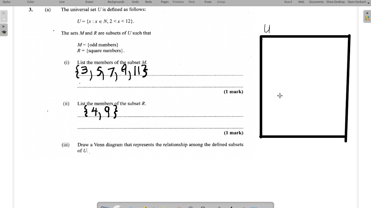 May 2017 Question 3 a CSEC Mathematics Past Paper Solution - YouTube
