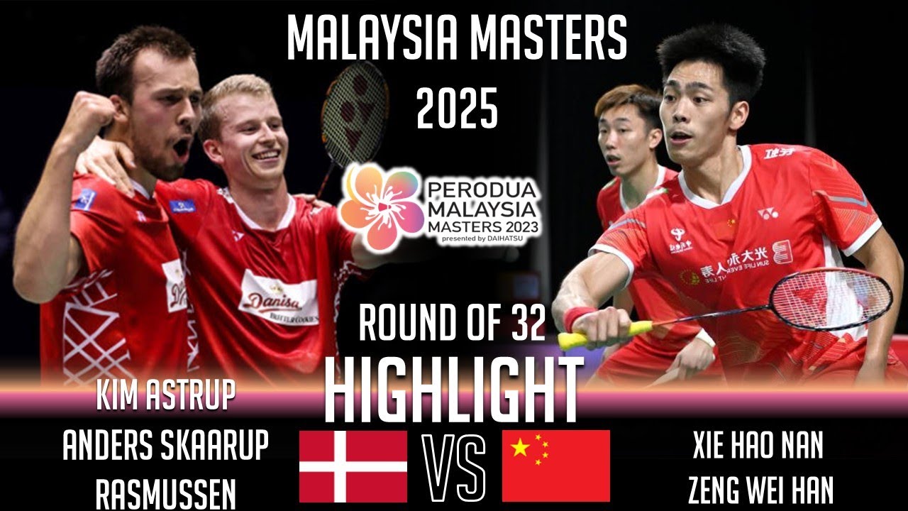 Kim ASTRUP /Anders Skaarup RASMUSSEN vs XIE Hao Nan /ZENG Wei Han ...