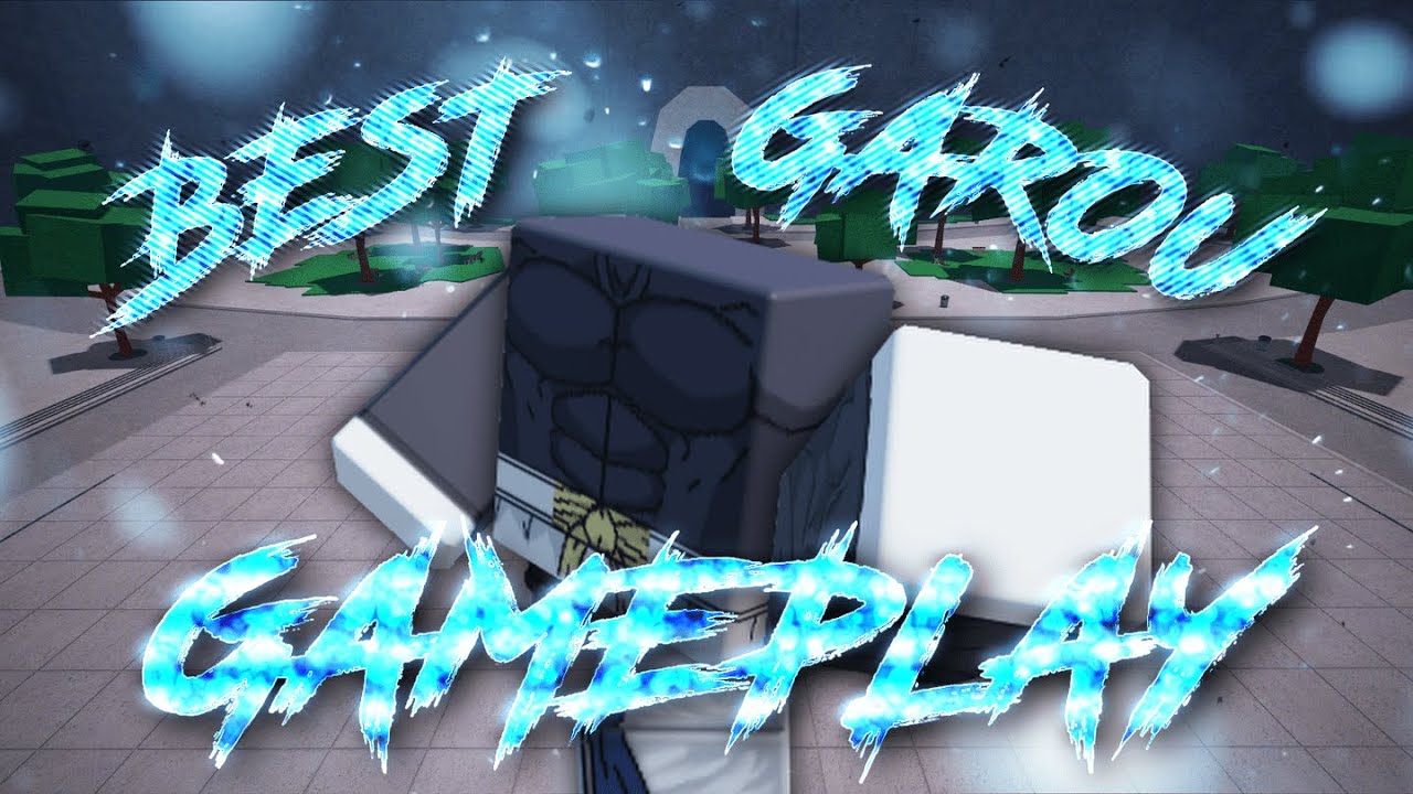 The BEST Garou GAMEPLAY... | The Strongest Battlegrounds - YouTube