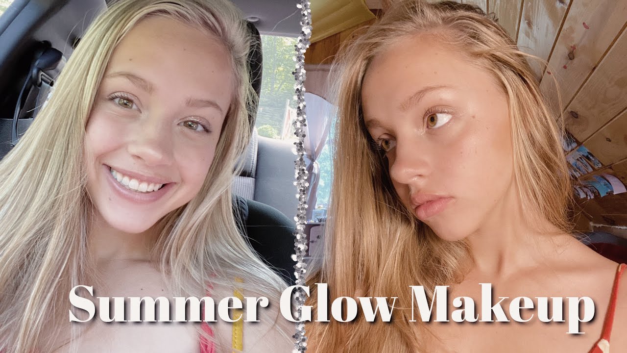 Natural Summer Glow Makeup - YouTube