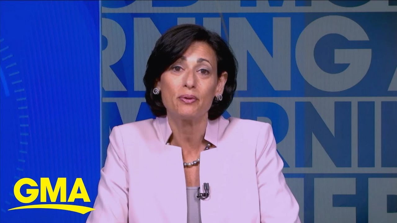 CDC director addresses changing mask guidance l GMA - YouTube