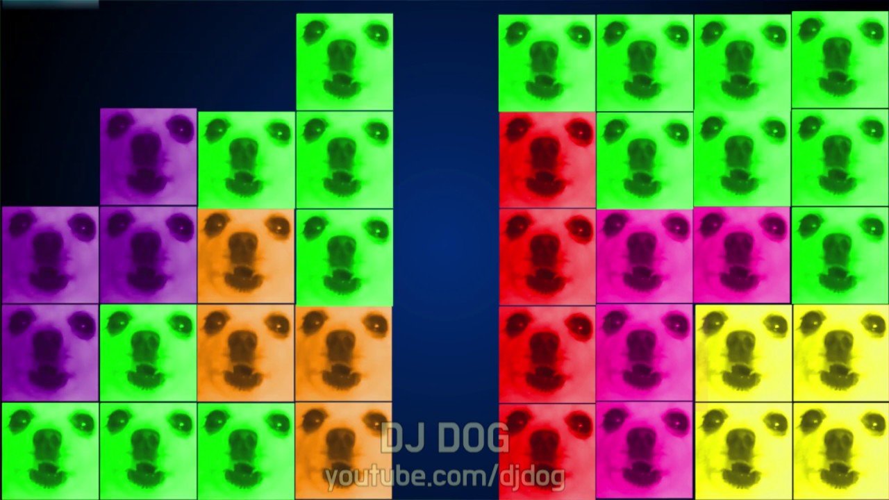 테트리스 BGM 강아지 리믹스 Tetris - Theme A (Gabe the Dog Remix) - YouTube