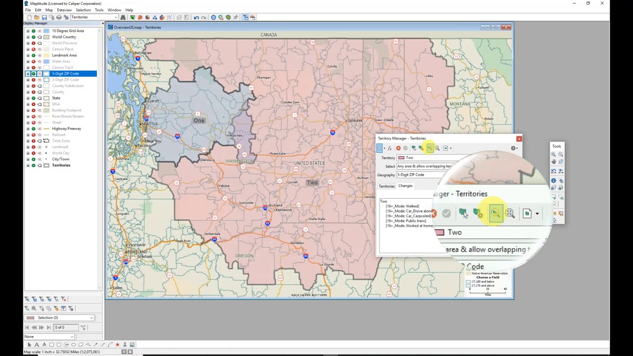 Maptitude Webinar: Using the Maptitude Territory Wizard - YouTube