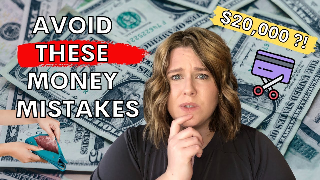 DUMBEST MONEY MISTAKES I MADE IN MY 20s | what to avoid spending money ...