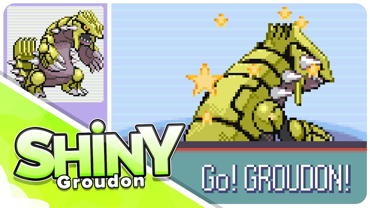 Groudon Back Sprite