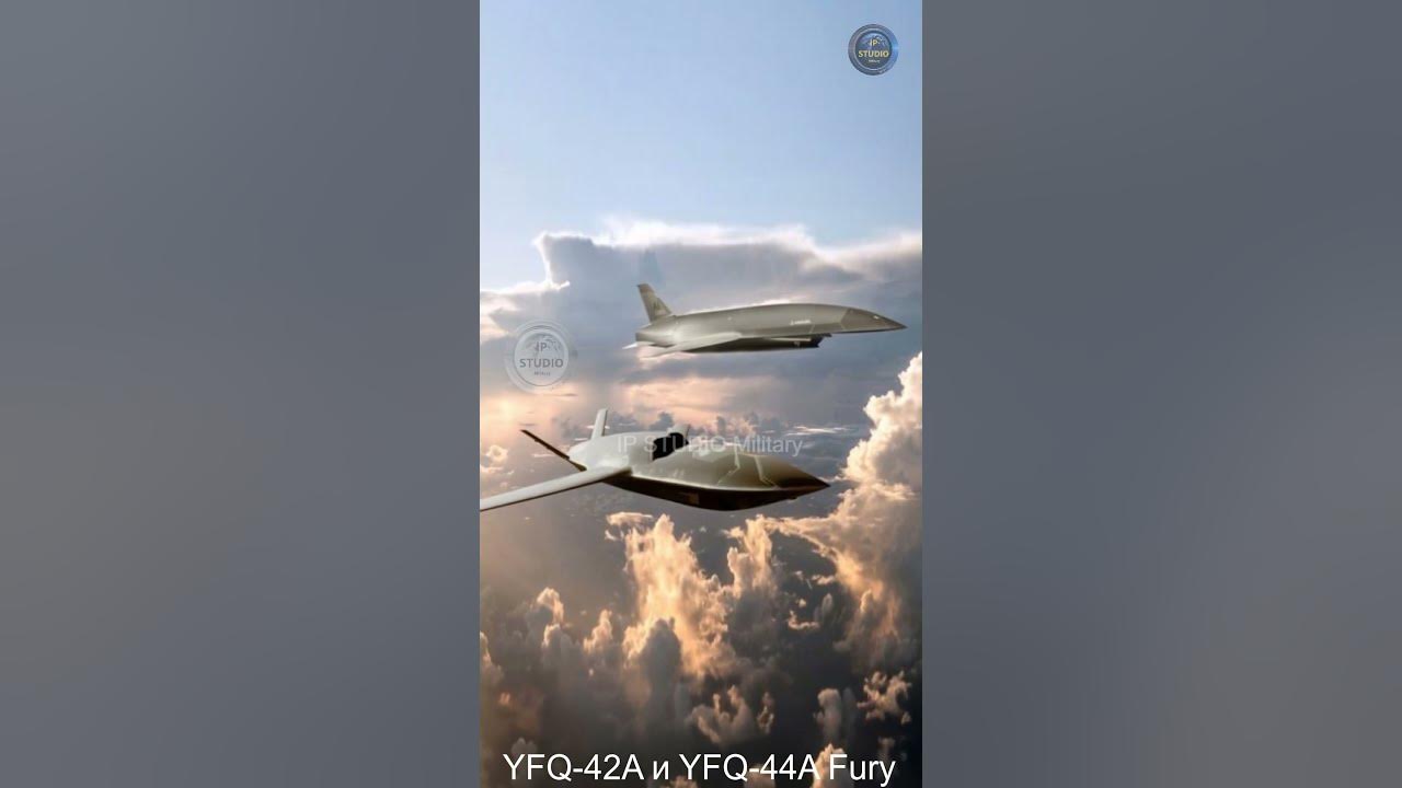YFQ 42A и YFQ 44A Fury — новые боевые дроны США с малозаметностью уровня F 35 #дроны - YouTube