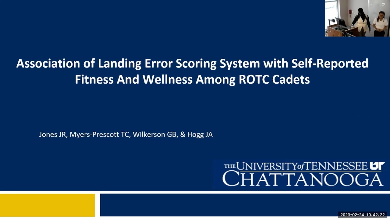 Association of Landing Error Scoring System with Self-Reported Fitness ...