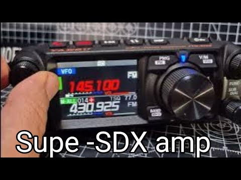 YAESU FTM500 - SDX Feature - Super DX Function - YouTube