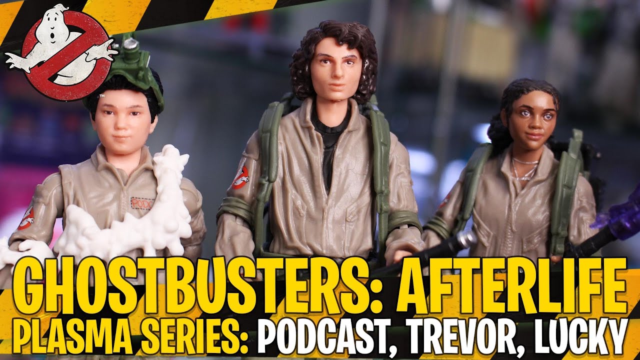 Ghostbusters: Afterlife Plasma Series - Trevor, Podcast, Lucky ...