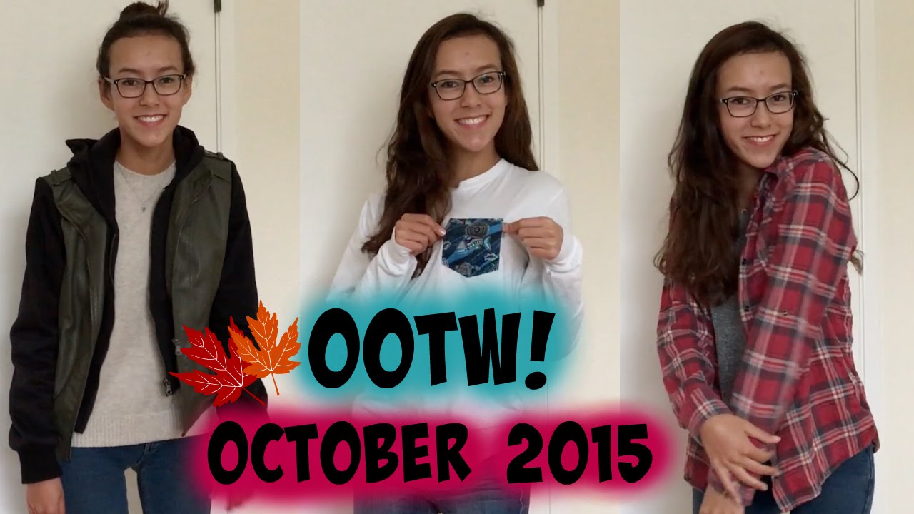 Fall OOTW: Flannels, Sweaters, Bralettes - YouTube
