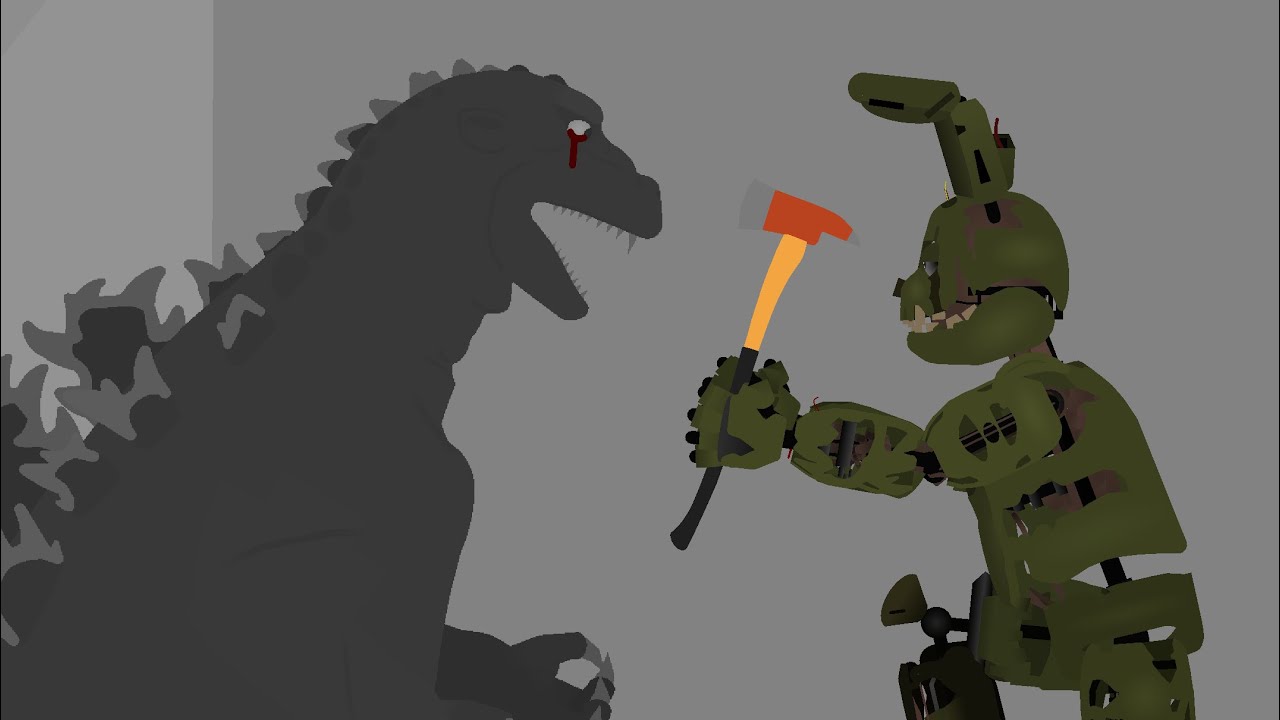 The Man In The Suit vs Spring Trap - YouTube