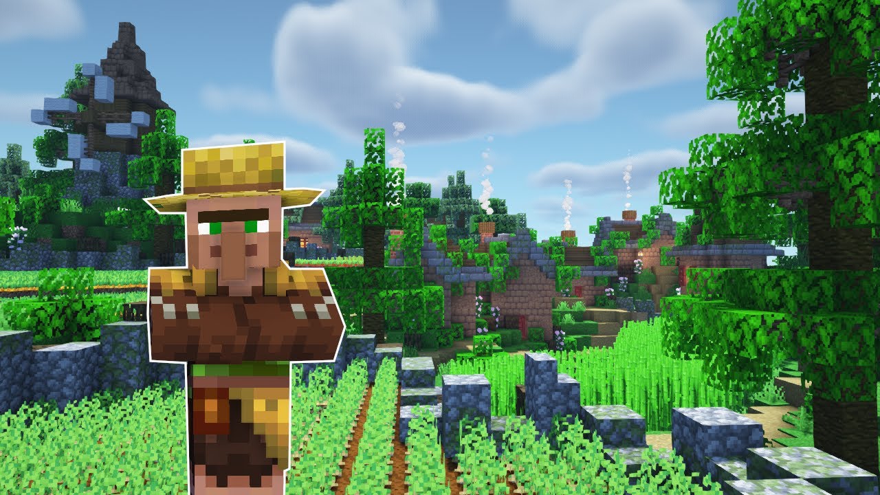 I BUILT a Jungle Village for Mojang | Minecraft VLOGMAS Challenge - YouTube