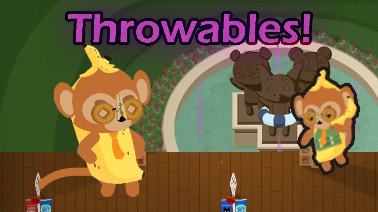 How to use each Throwable in Super Animal Royale!! - [Season 8] - YouTube
