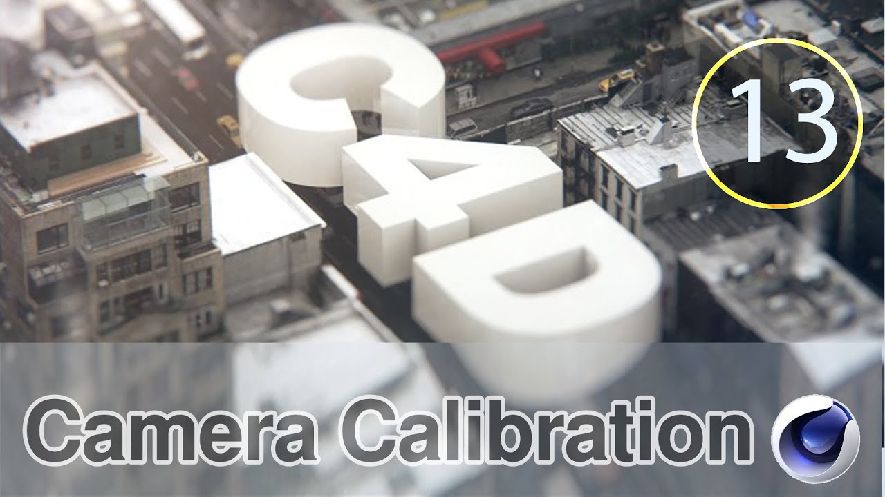 دروس سينما فوردي Camera Calibration tag Animation CINEMA 4D - YouTube