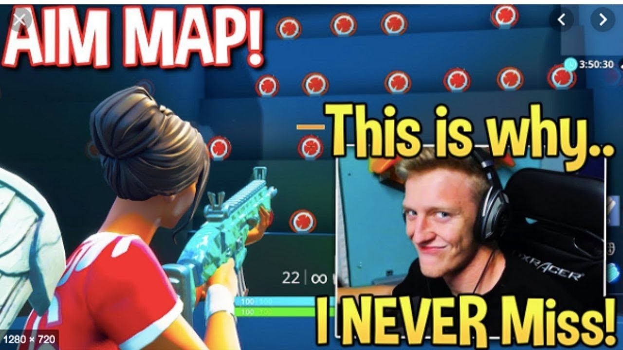 THE BEST AIM MAP FORTNITE | CONSOLE and PC | IMPROVE YOUR AIM - YouTube