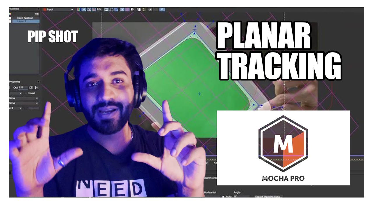 Track Any Screen Using Mocha Pro | PIP Shot | Adjust Track | Planar ...