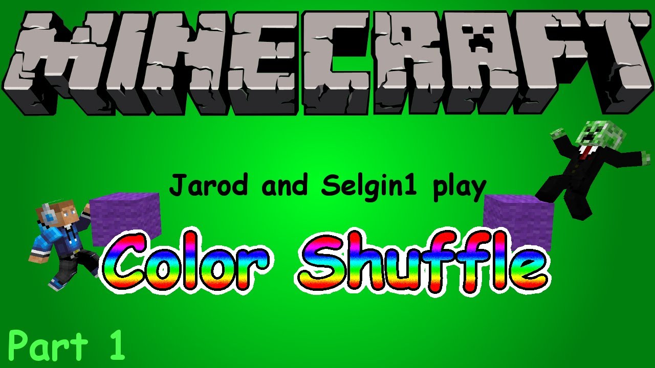 My Milkshake!! - Minecraft Mini-Game Color Shuffle part 1 - YouTube