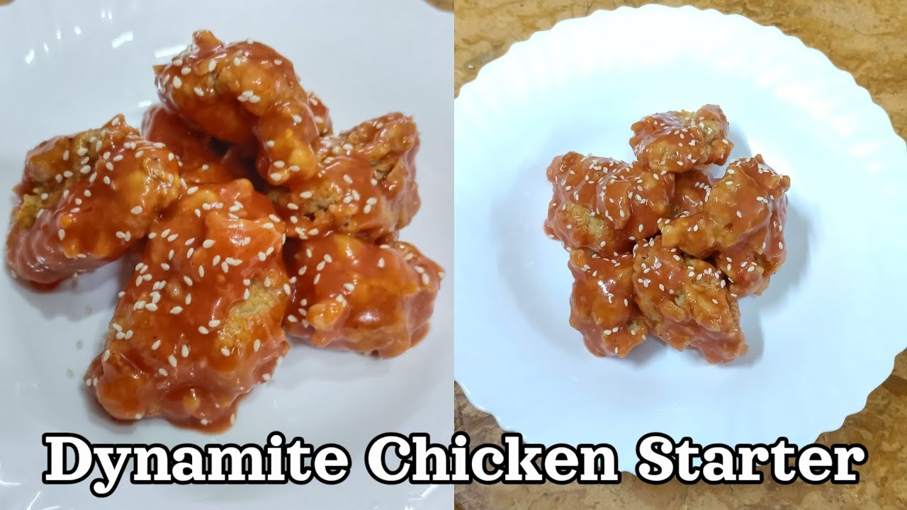 Dynamite Chicken | Chicken Starter Recipe by Kitchen With Ayesha - YouTube