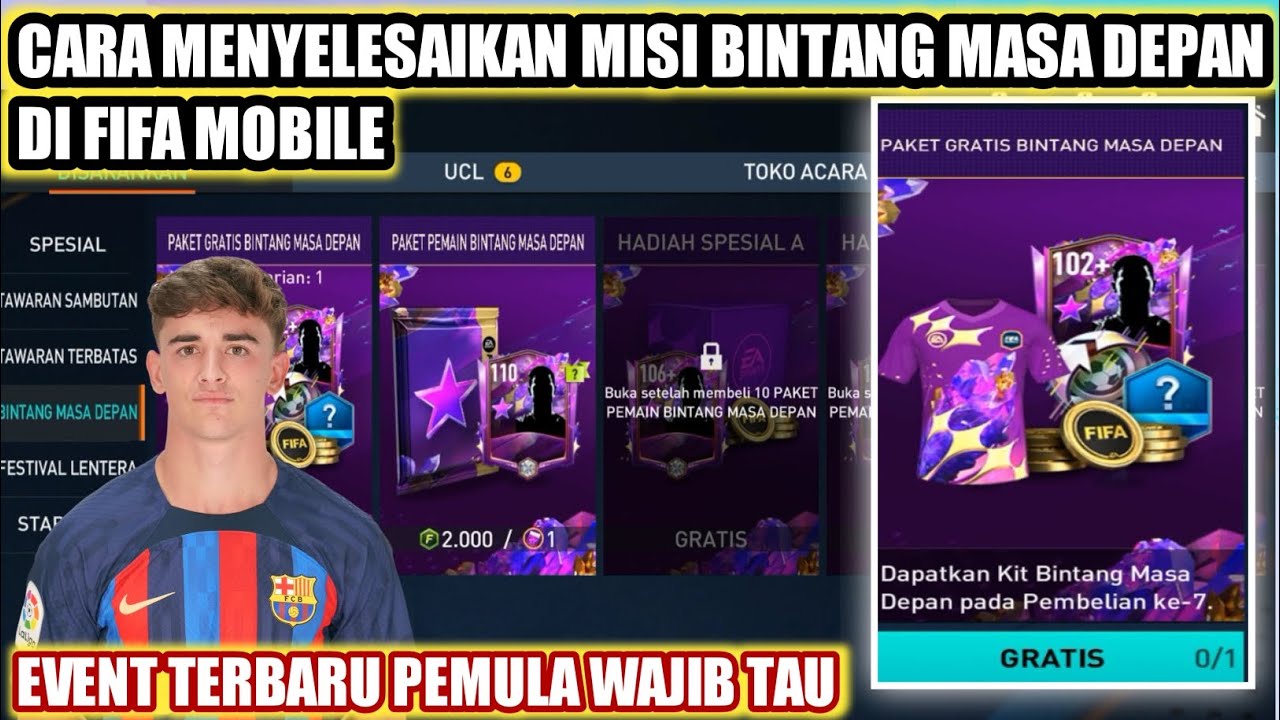 Cara Menyelesaikan Misi Bintang Masa Depan Di Fifa Mobile 2023 - YouTube