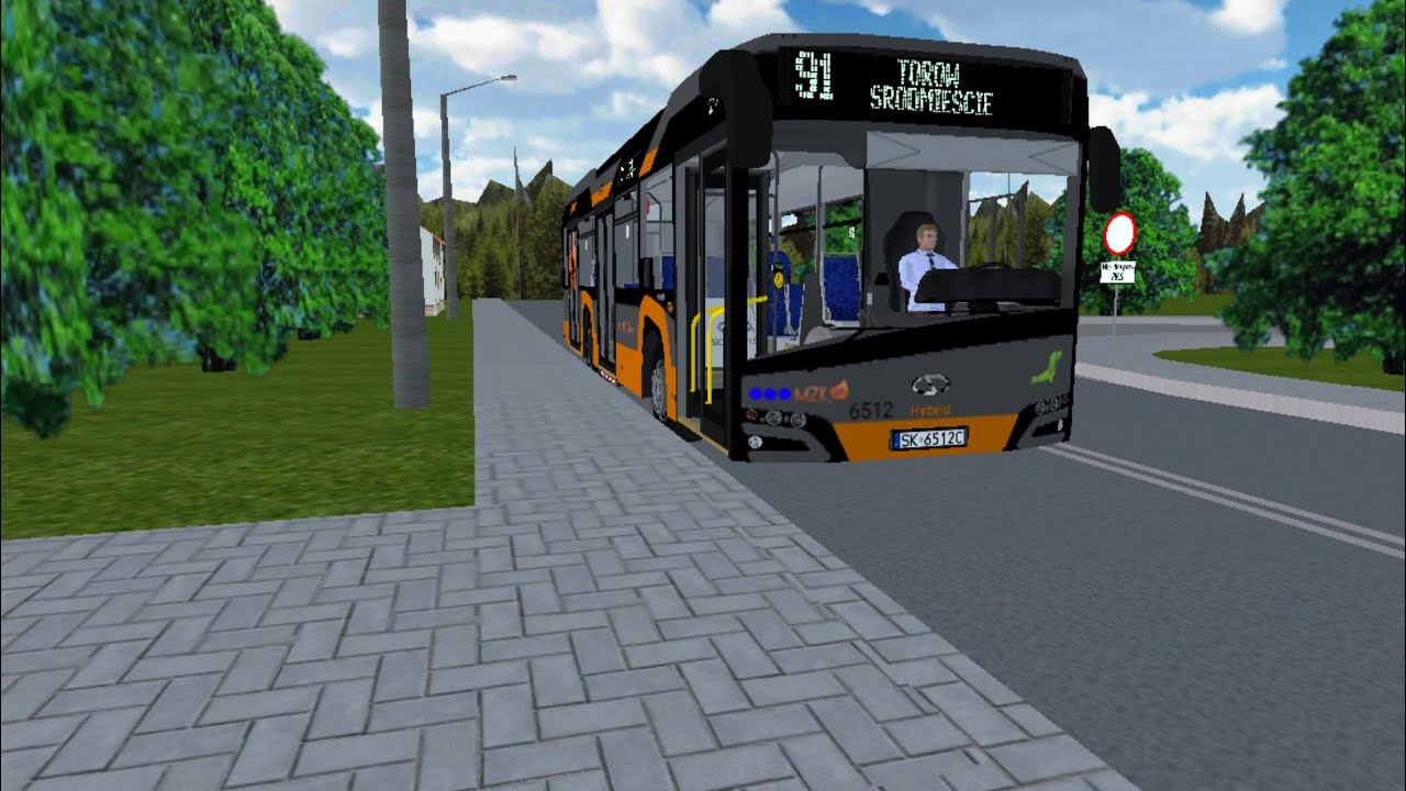 Proton Bus Simulator #243 Przejazd Solaris Urbino 10,5 IV Hybrid Na ...