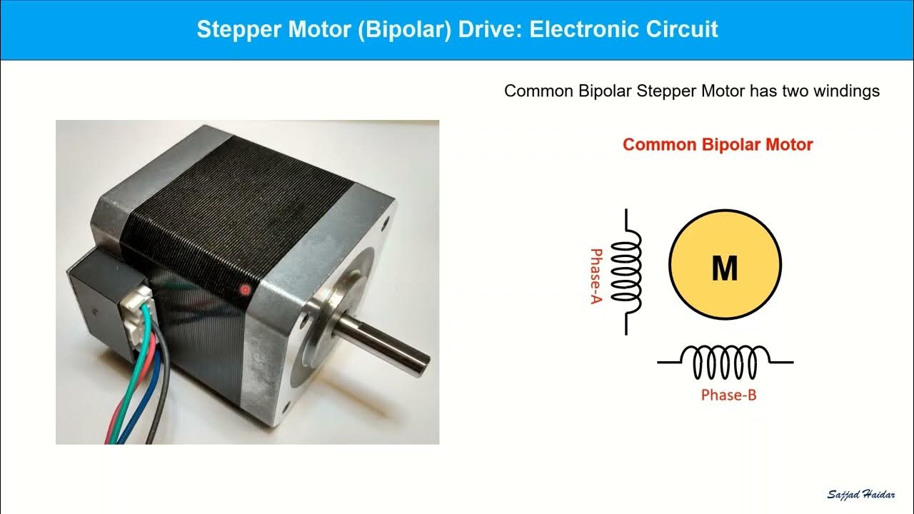 Driving a Bipolar Stepper Motor - YouTube