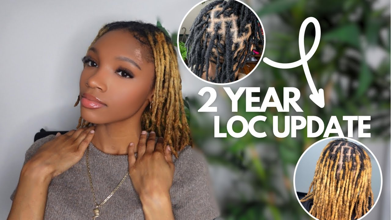 2 Year Loc Update | 4c Hair | Loc Journey, Products, Advice - YouTube