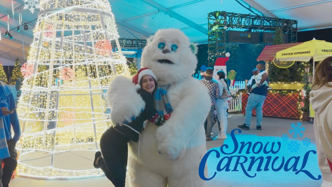 Snow Carnival Adventure at Aventura Mall | Miami | Walkthrough - YouTube