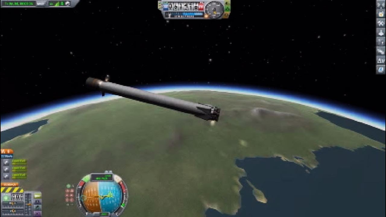 KSP - pt25 - F9 deploying station pt1 - YouTube