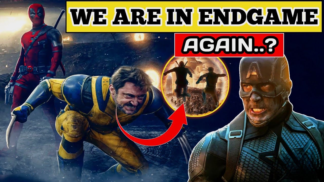 Deadpool & Wolverine jumping in Endgame battle || The WolF - YouTube