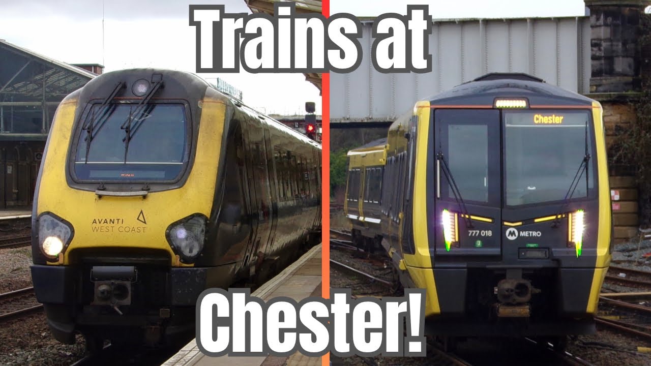 Trains at Chester! - YouTube