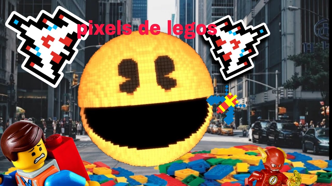 pixels de lego o filme parte 2 - YouTube