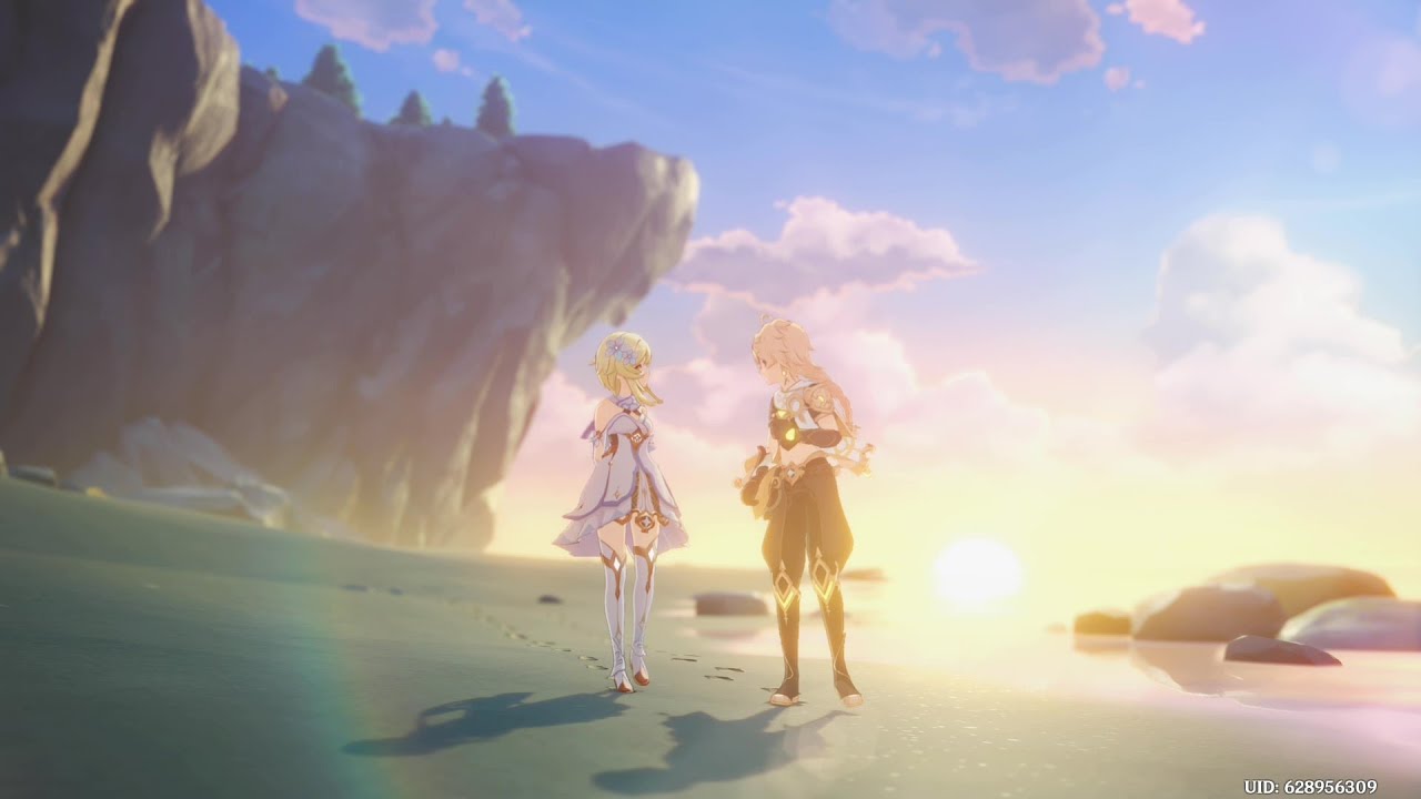 Dream Reunion: Aether & Lumine [JP DUB] | Genshin Impact 4.4 - YouTube