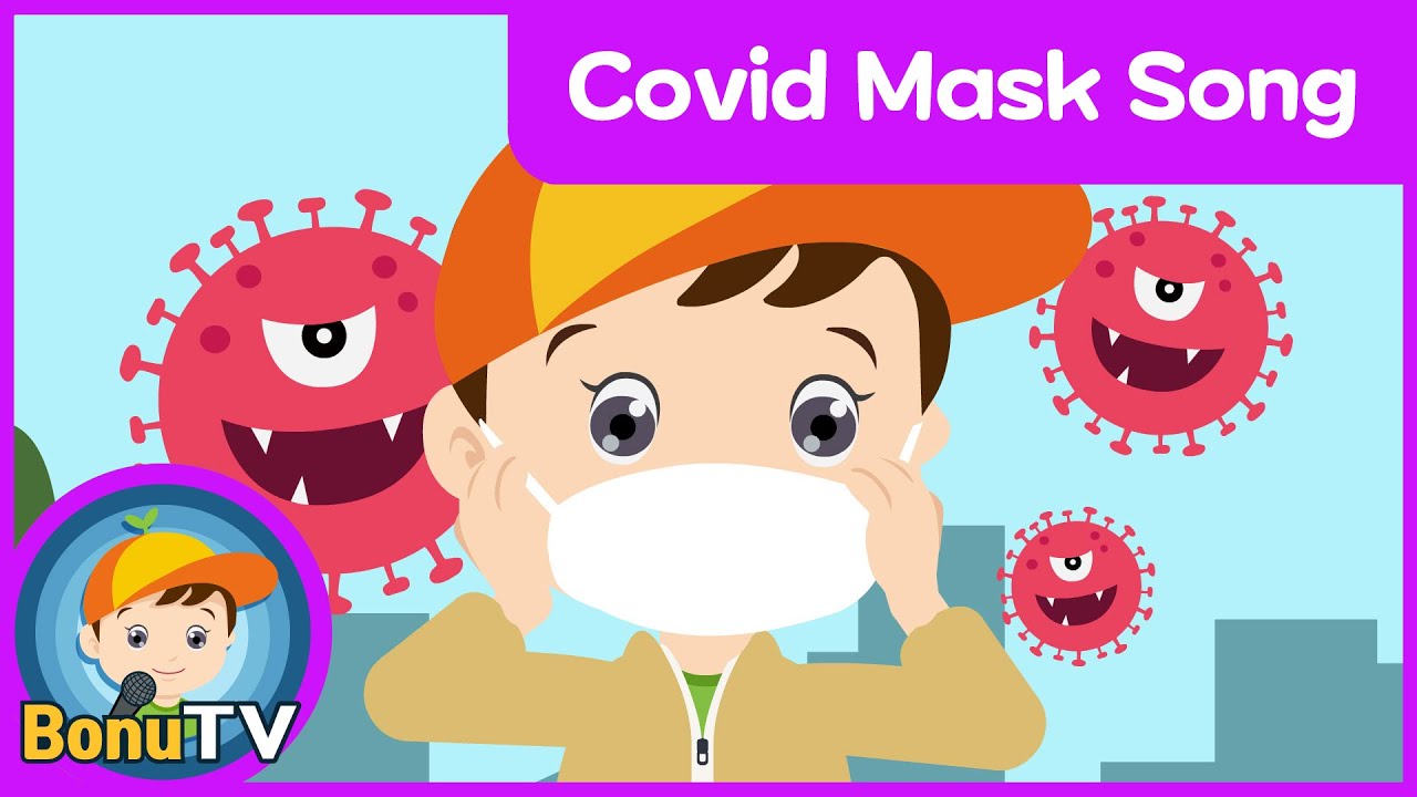 [BonuTV] Covid Mask Song| Song for Kids | Kids Songs | kids pop - YouTube