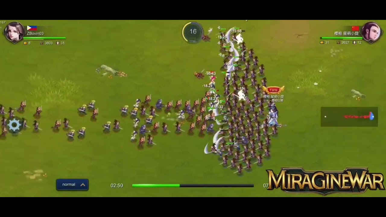 Miragine War 1v1 Replays #15 - YouTube