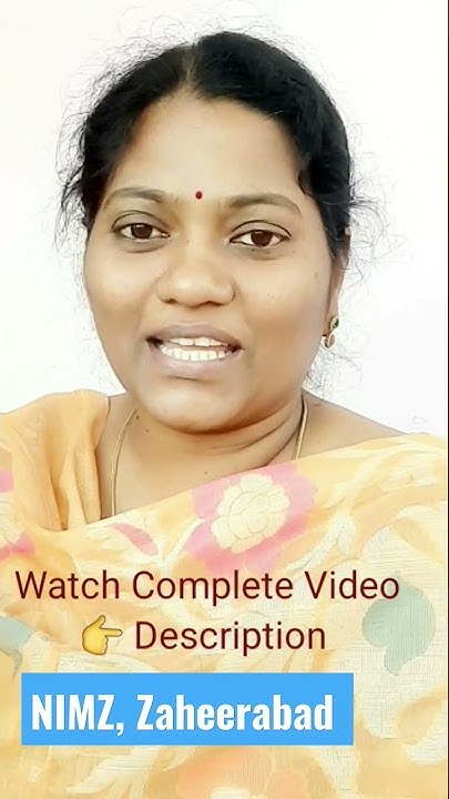 NIMZ, Zaheerabad - YouTube