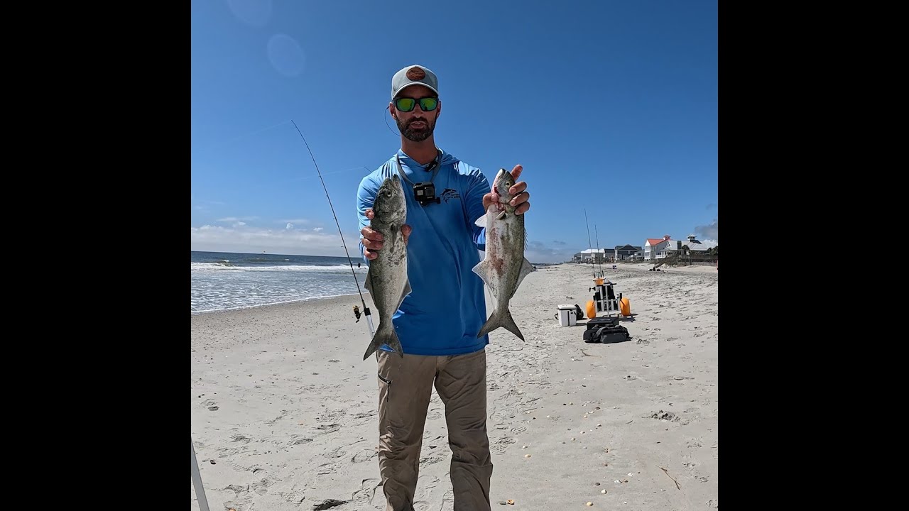 Myrtle Beach Surf Fishing - YouTube