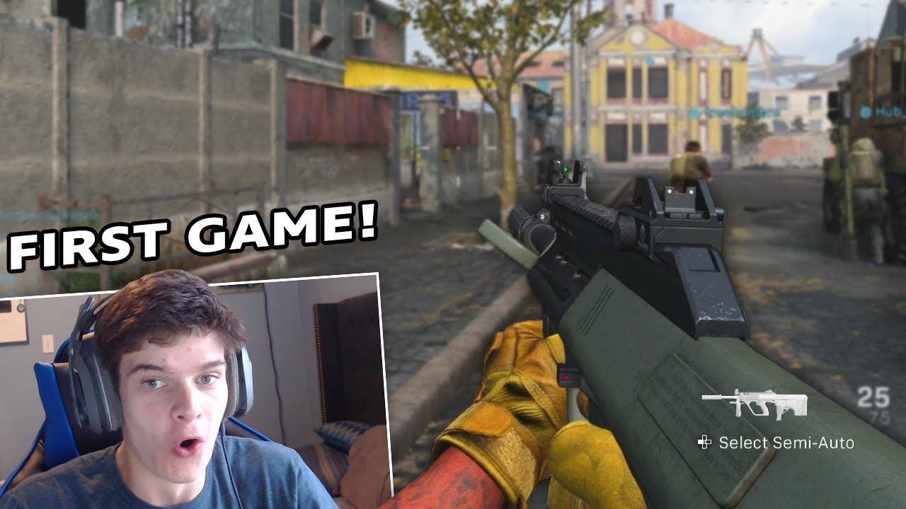 My first Game of Modern Warfare Multiplayer! - YouTube